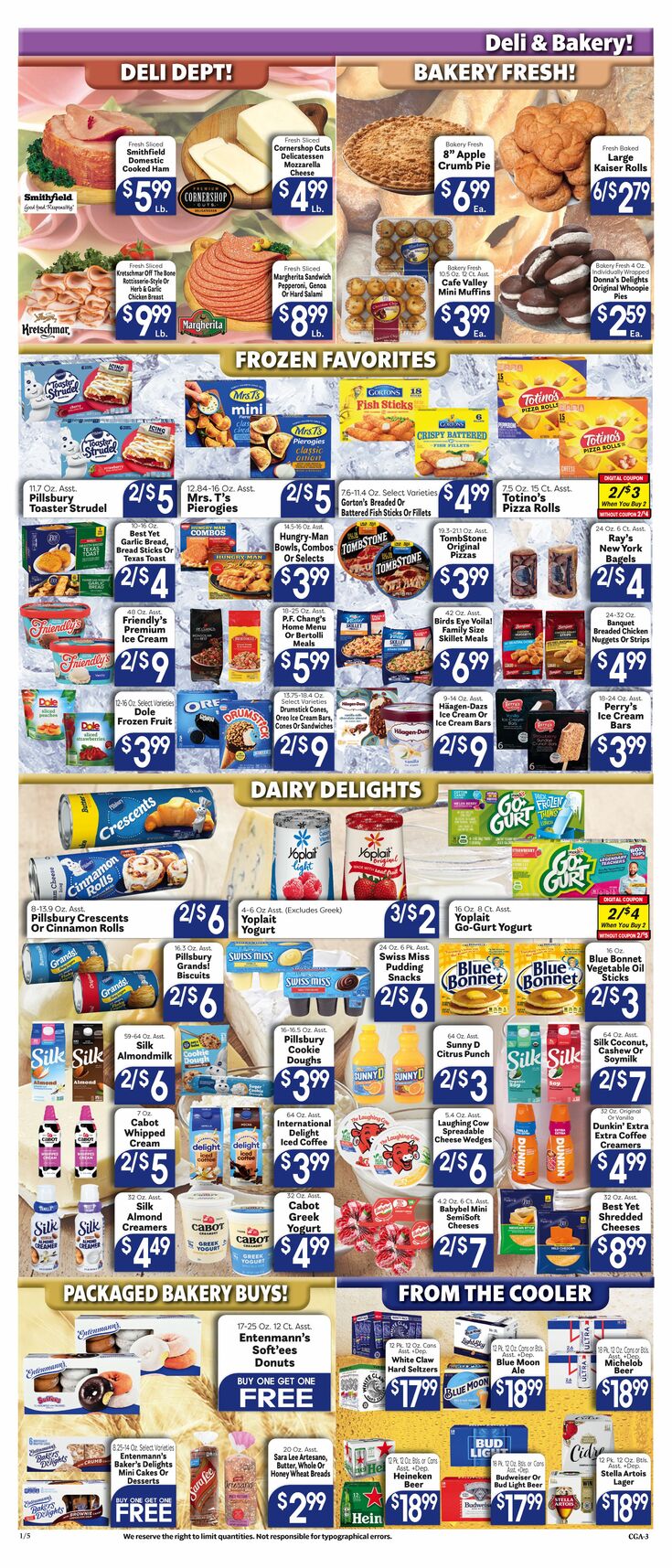 Print Weekly Specials | Valley Market & Jim's Great American | Weekly Specials